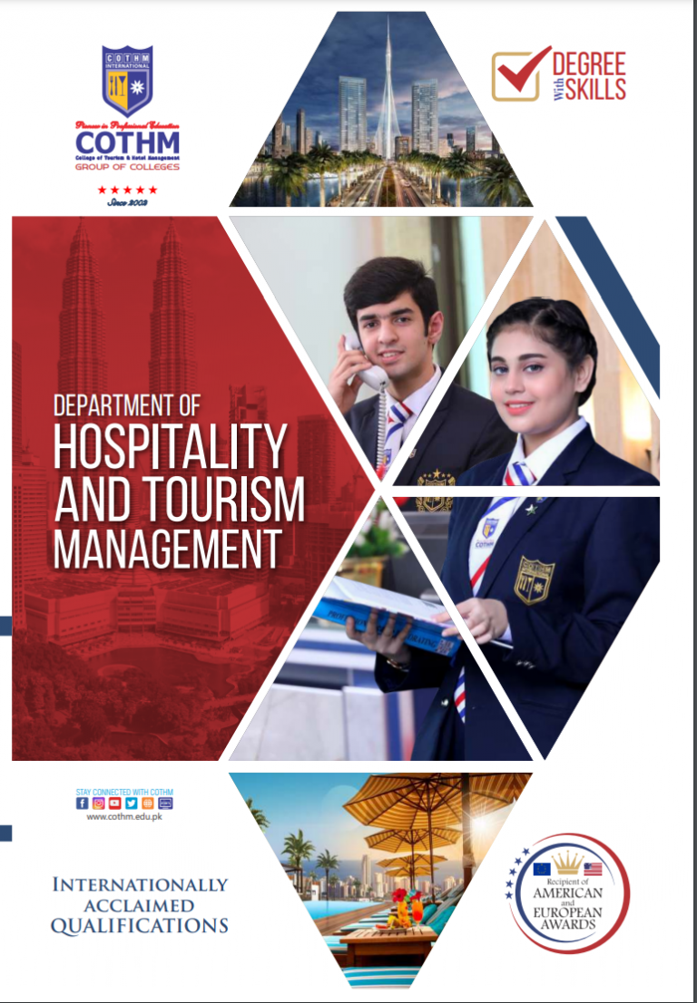 COTHM - College of Tourism and Hotel Management Prospectus