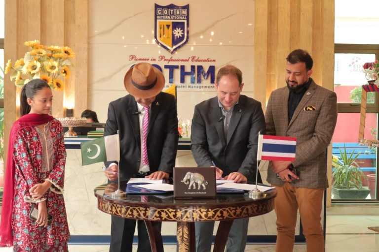 COTHM & Dusit Thani College Bangkok sign exclusive strategic ...