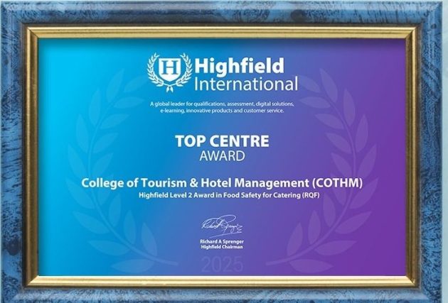 COTHM Wins Award by Highfield UK | A Proud Achievement
