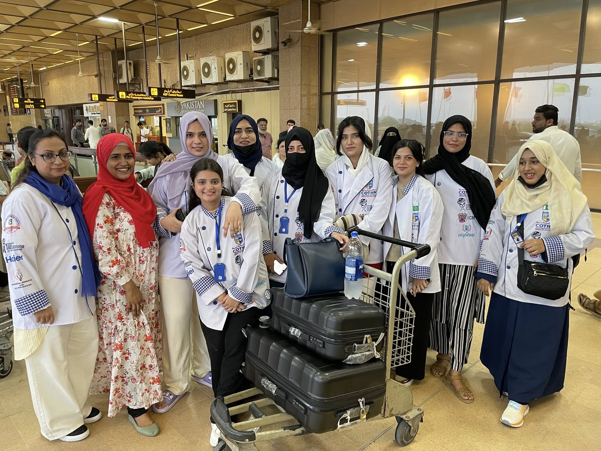 COTHM Karachi students at Global Culinary Competition 2025