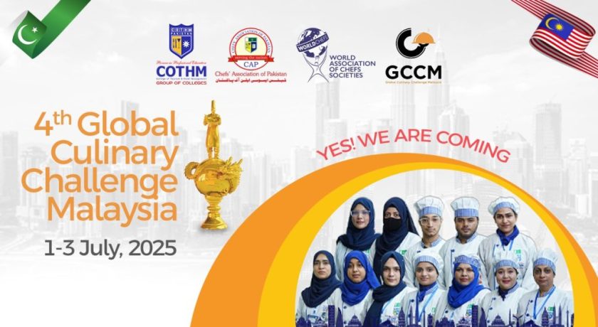 COTHM Karachi students at Global Culinary Competition 2025
