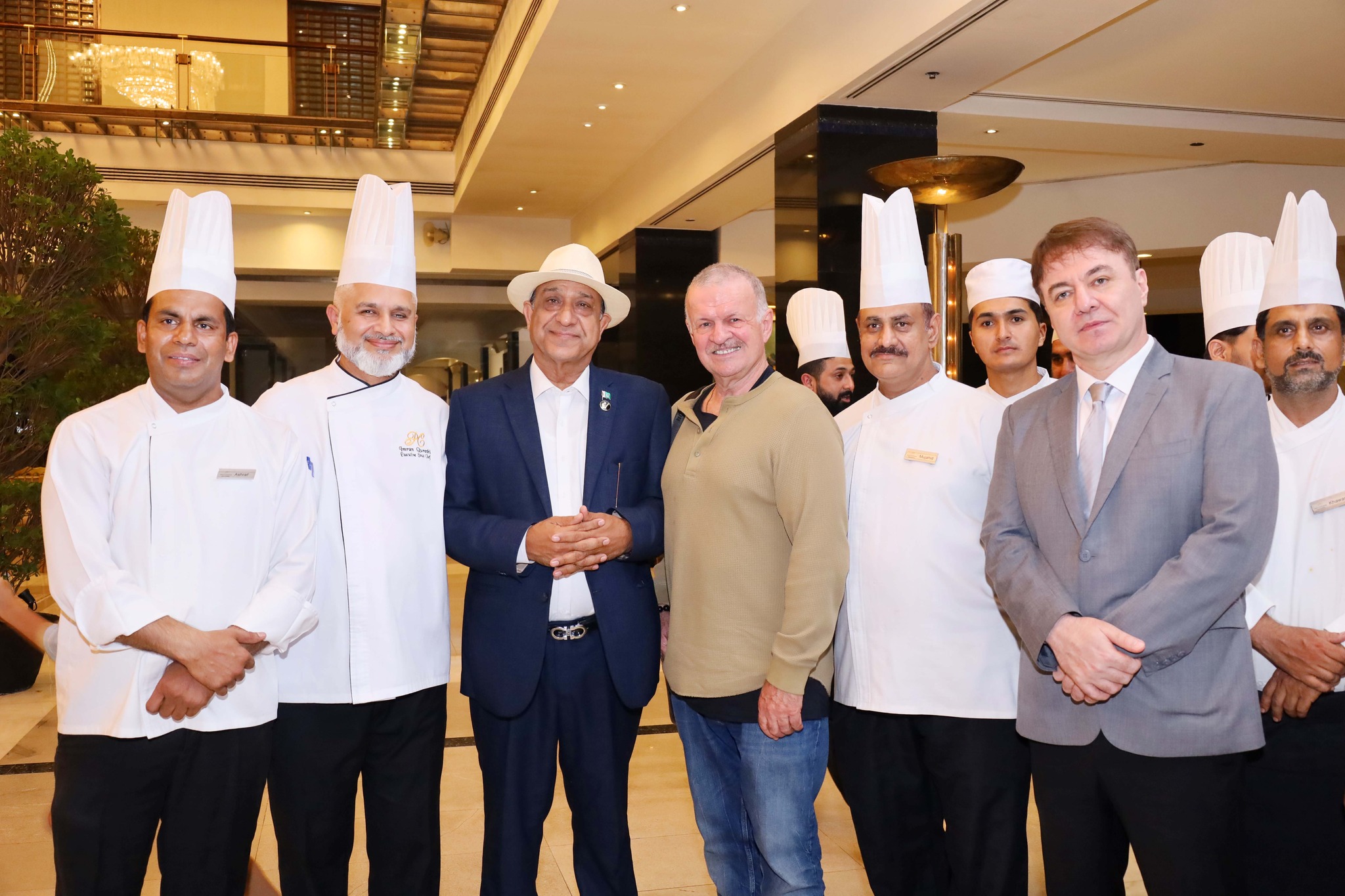 Ahmad Shafiq Welcomes Dr. Rick Stephen at Pearl Continental Hotel ...